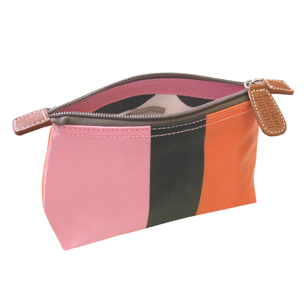 Caroline Gardner Cosmetic Bag Chroma Print Vibrant Home